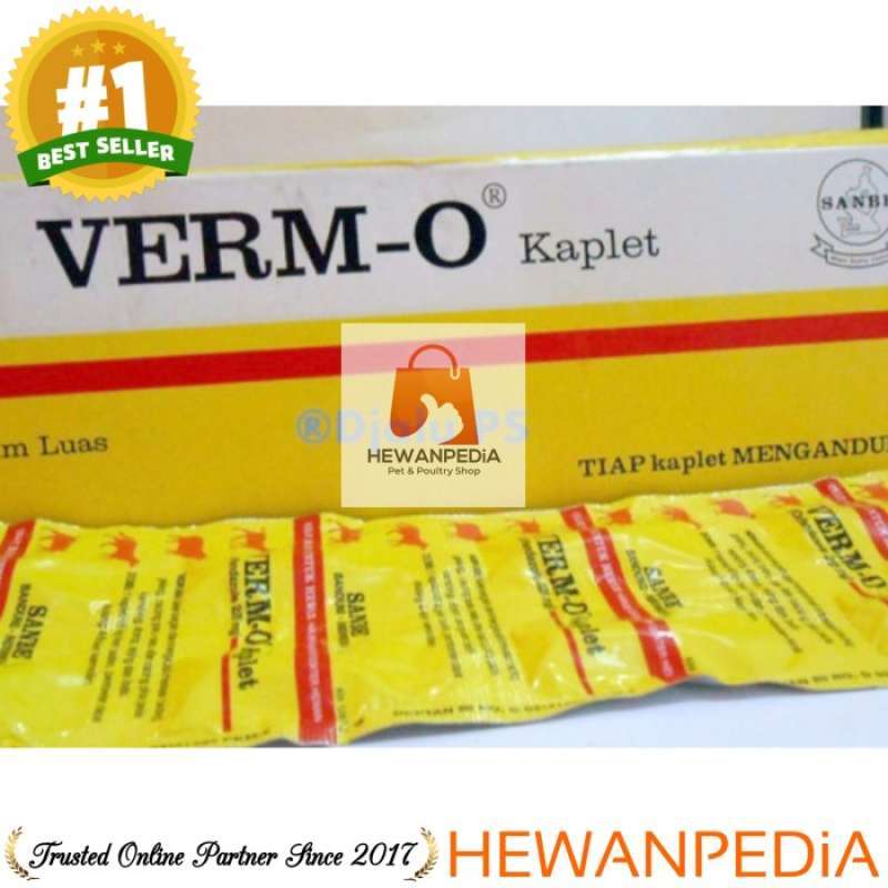 Promo Verm O 100 Kaplet - Obat Cacing Kambing Domba Babi Sapi Kerbau ...