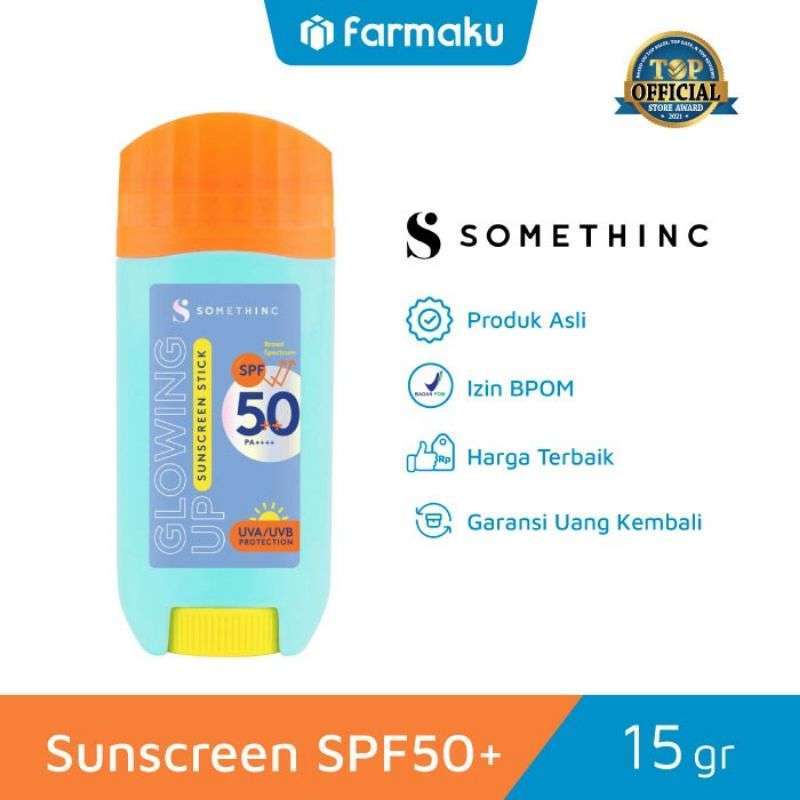 Promo Somethinc Glowing Up Sunscreen Stick Spf 50+ Pa ++++ Botol 15 G Diskon 18% Di Seller ...