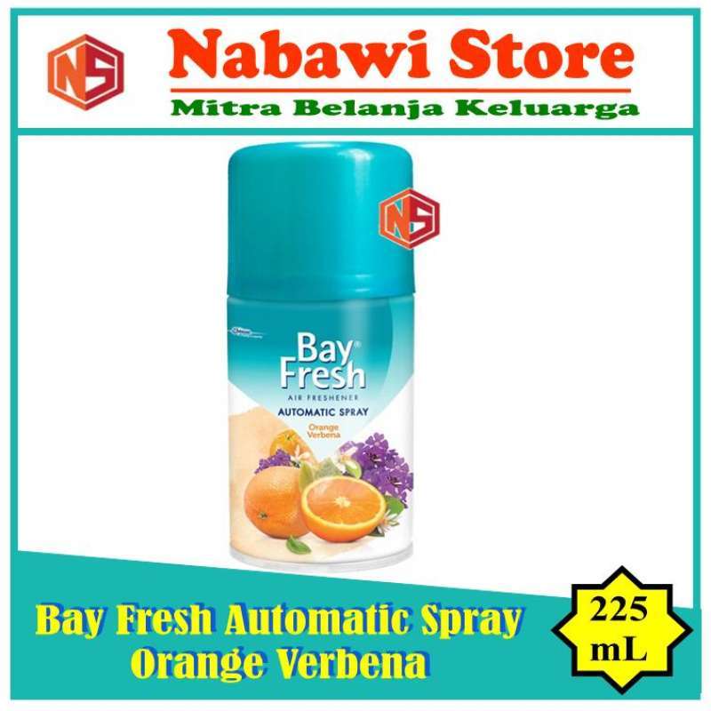 Promo Nabawi Store. Bay Fresh Automatic Spray Orange Verbena 225 mL ...