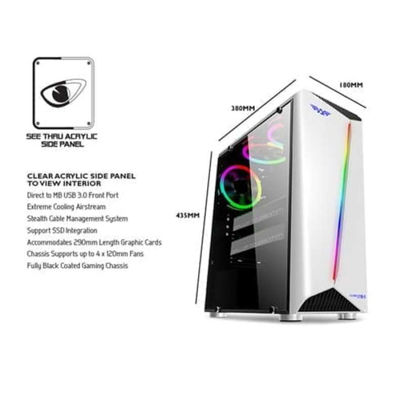 Jual Bundling Armaggeddon Casing Micro ATX Excellent Gaming Case Kagami ...