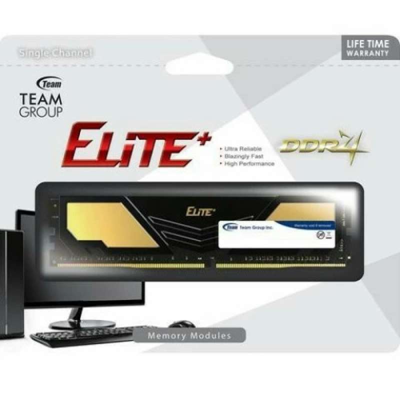 Jual Team Elite Plus Gold Ddr4 8gb 3200mhz (resmi,grs Lifetime) Di ...