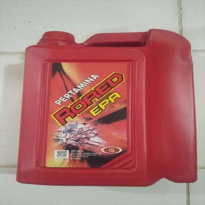 Jual Oli Gardan Pertamina Rored Epa Gl4 Sae 140 5 Liter Galon Di Seller ...