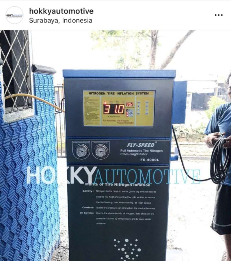 Promo mesin nitrogen flyspeed FS4000L bisa motor dan mobil original ...