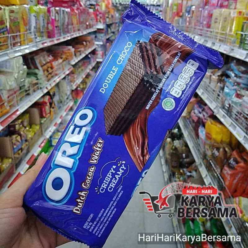 Jual Oreo Dutch Cocoa Wafer Double Choco 140.4gr Di Seller ...