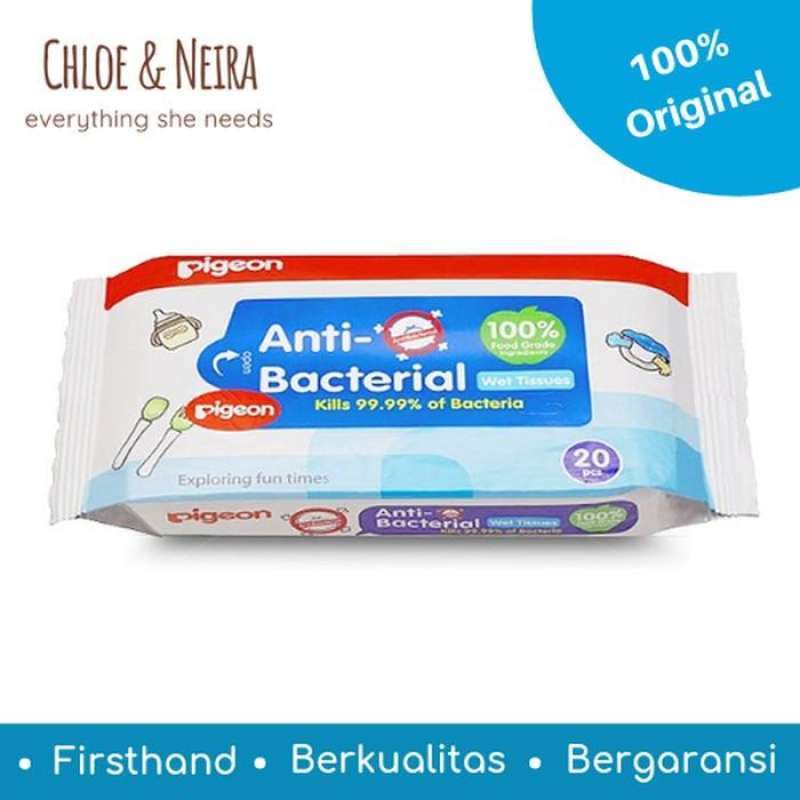 Jual SOS Pigeon Anti Bacterial Wet Tissues 20 pcs di Seller Shuma Store - Titi Kuning, Kota ...