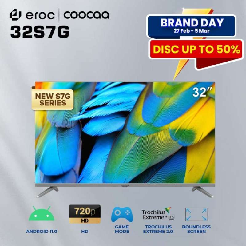 Promo Coocaa Led Tv 32 Inch -Android 11.0- Digital Tv - 2.4G/5G Wifi ...