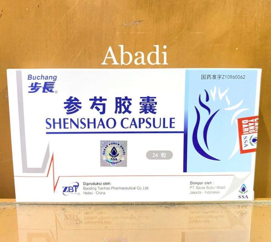 Jual Buchang Shenshao Capsule - Obat Sirkulasi Darah, Jantung Koroner ...