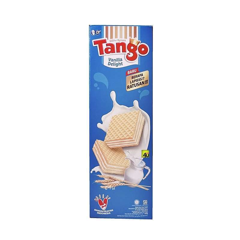 Promo Tango - Wafer Renyah Klasik - KOTAK 133 gr - VANILA Diskon 9% di ...