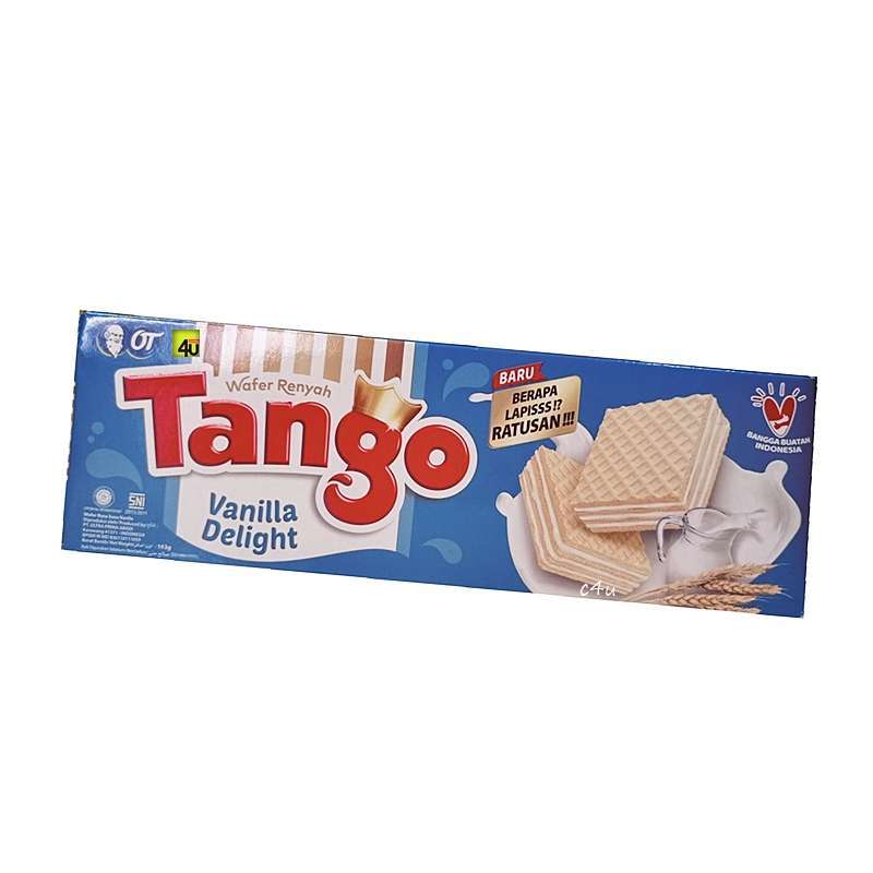 Promo Tango - Wafer Renyah Klasik - KOTAK 133 gr - VANILA Diskon 9% di ...
