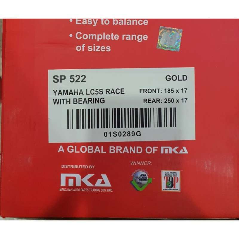 Jual Velg Rcb Sp 522 Palang 5 New Jupiter Mx 135 Double Disc Di Seller ...