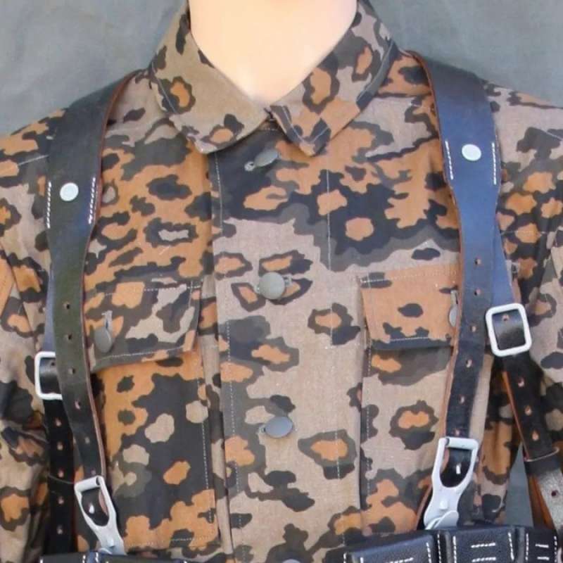 Promo ww2 y strap waffen ss wehrmacht stahlhelm airsoft suspender chest ...