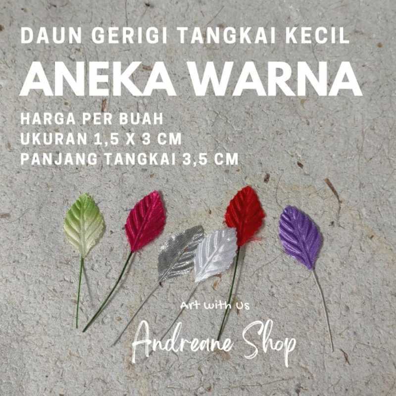 Jual DAUN GERIGI TANGKAI KECIL Daun Hias Artificial untuk Dekorasi di ...