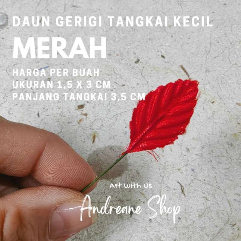 Jual DAUN GERIGI TANGKAI KECIL Daun Hias Artificial untuk Dekorasi di ...