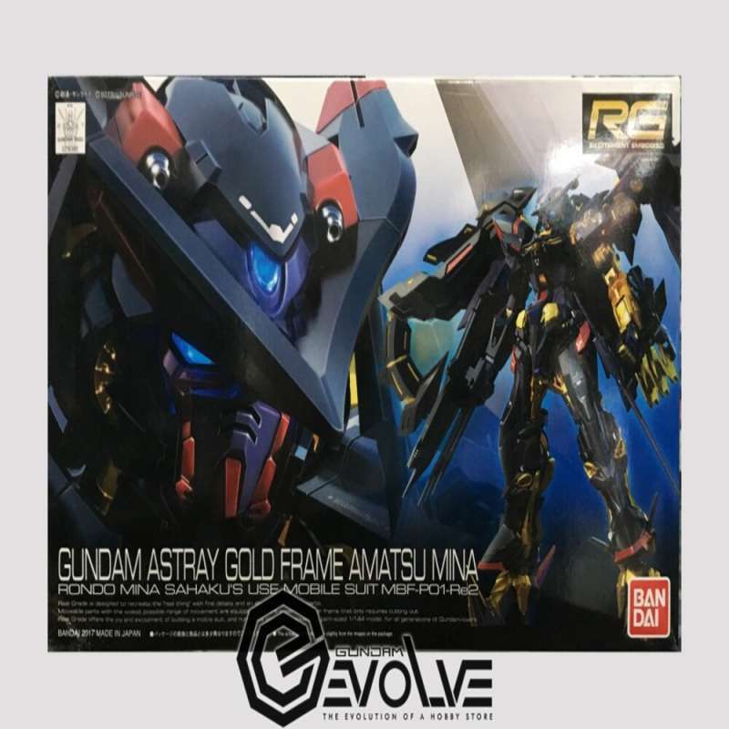 Jual 1/144 RG Gundam Astray Gold Frame Amatsu Mina di Seller Gundam Evolve - Gundam Evolve | Blibli