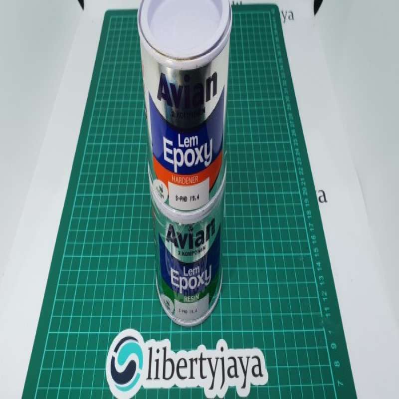 Jual LIMITED LEM EPOXY TRANPARANT BENING AVIAN 170 X 2 KOMPONEN ...