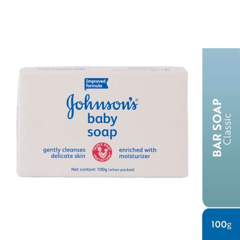 Jual Johnsons Baby Soap Bar Reguler Sabun Batang Bayi - 100gr/sabun ...