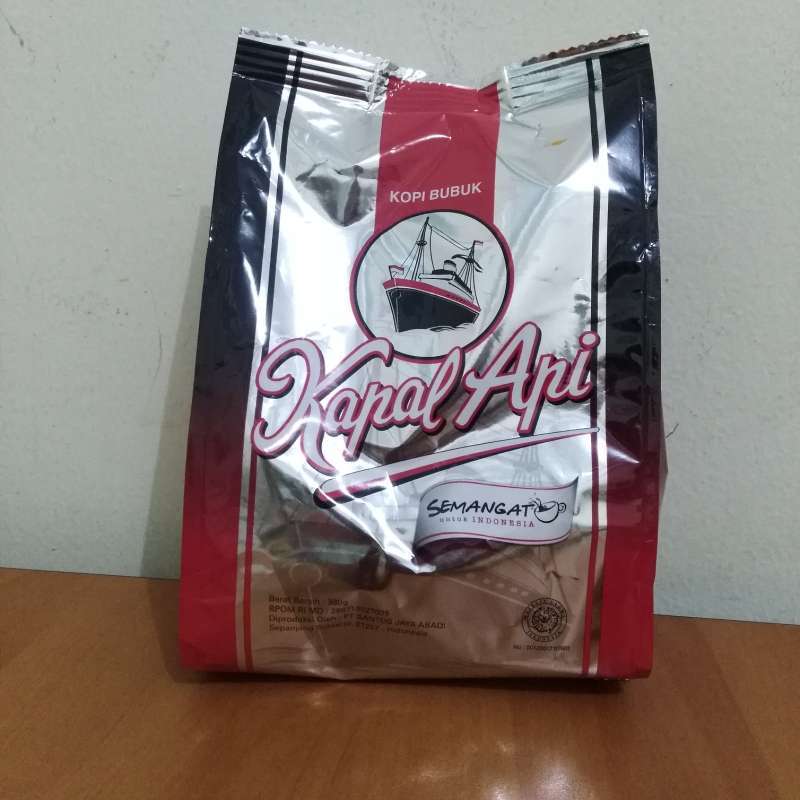 Jual Kopi Bubuk Kapal Api Semangat 380gram di Seller Toko AMPM - Kota ...
