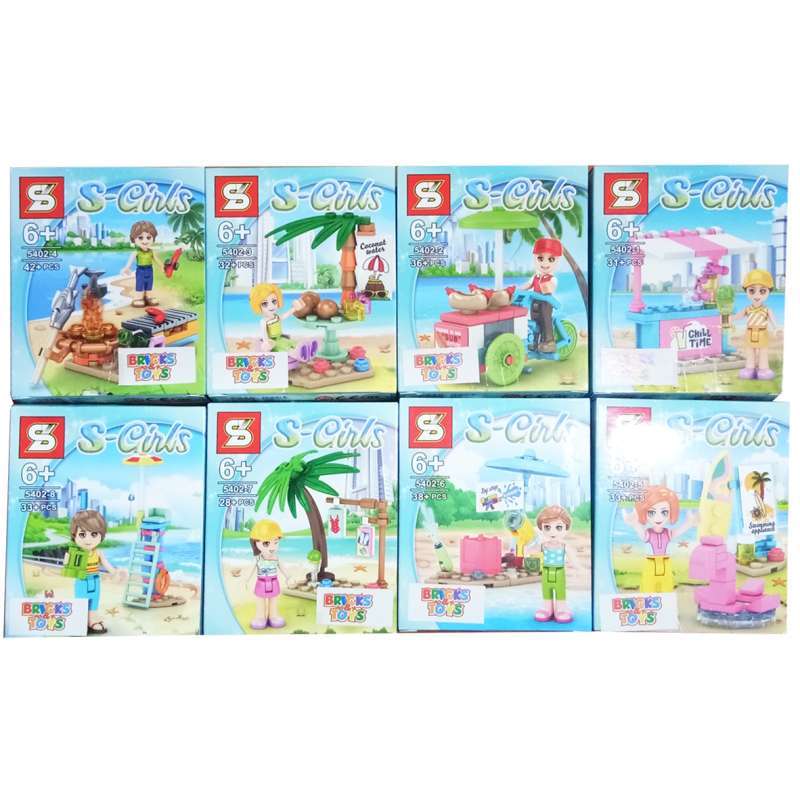 Promo Sy 5402 1-8 S Girl Beach Series - Sy 5408-4 Diskon 42% Di Seller Loz Indonesia - Kali ...