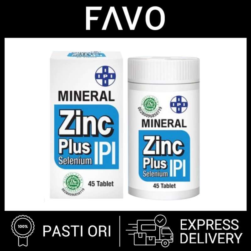 Ipi Mineral Zinc Plus Lengkap Harga Terbaru Mei 2024 | Blibli