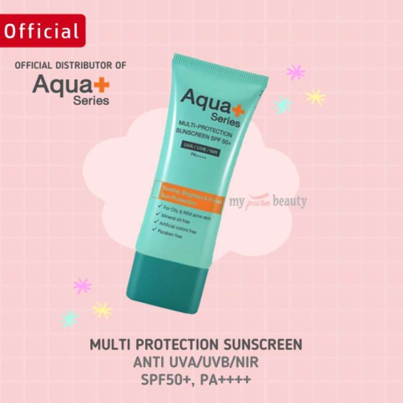 Jual (must Try!) Aqua+ Series Multi-protection Sunscreen Spf 50+ Di ...