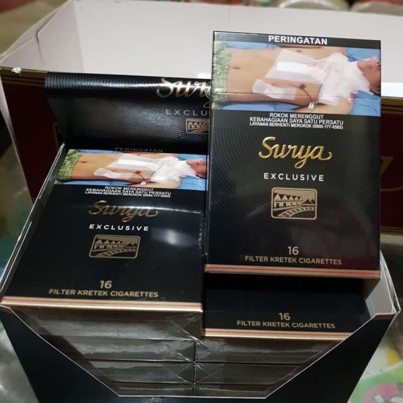 Jual Gudang Garam Surya Exclusive [16 Batang] Di Seller Chiko's Olshop ...