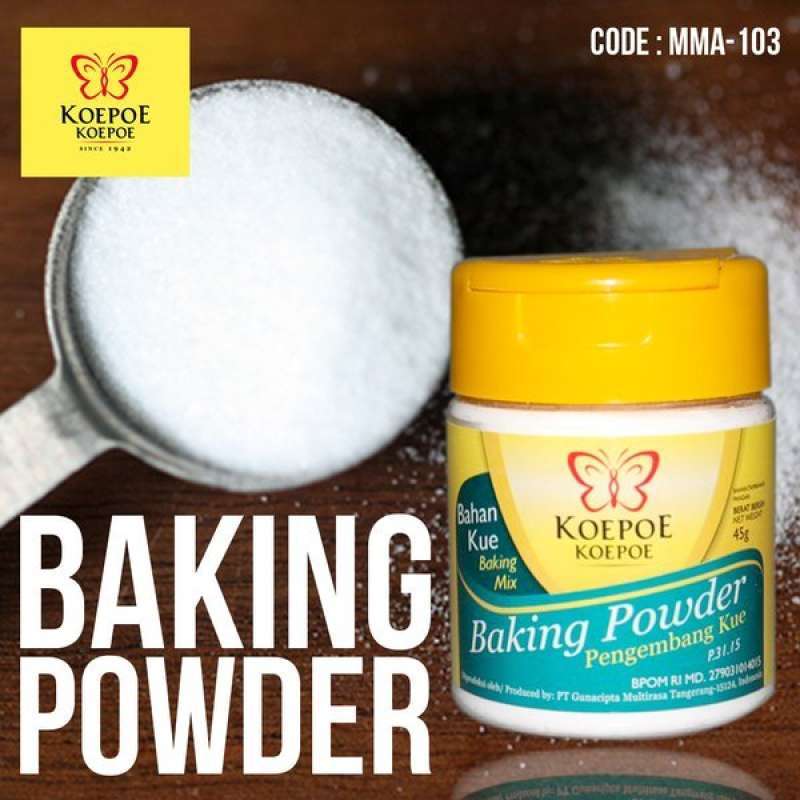 Jual Koepoe Koepoe Baking Powder Mix 45g - Cap Kupu Kupu Bubuk ...