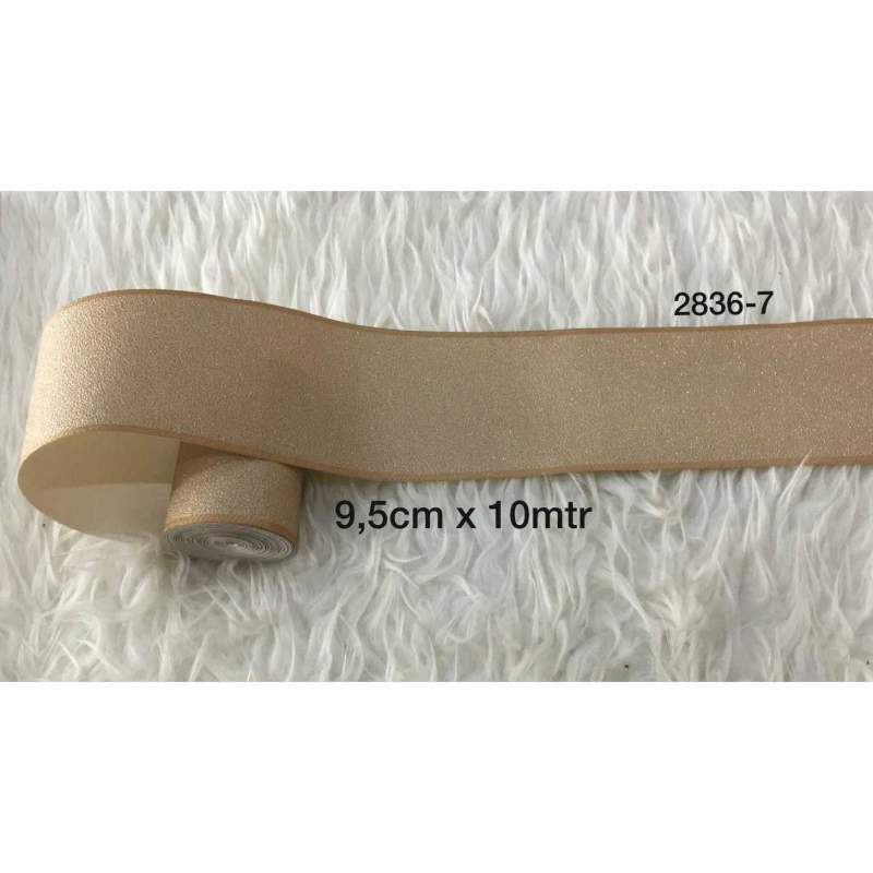 Jual Wallpaper Dinding Border List Polos Gold Minimalis - Gold Warna di ...