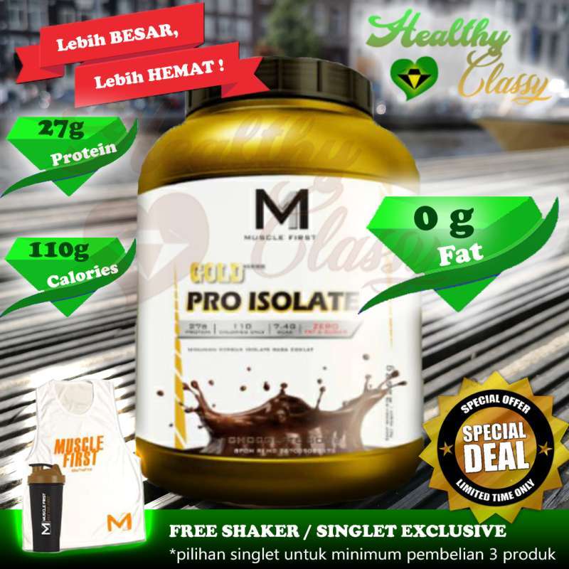 Jual M1 Muscle First Gold Pro Isolate Whey Protein Isolate 5 Lbs Di ...