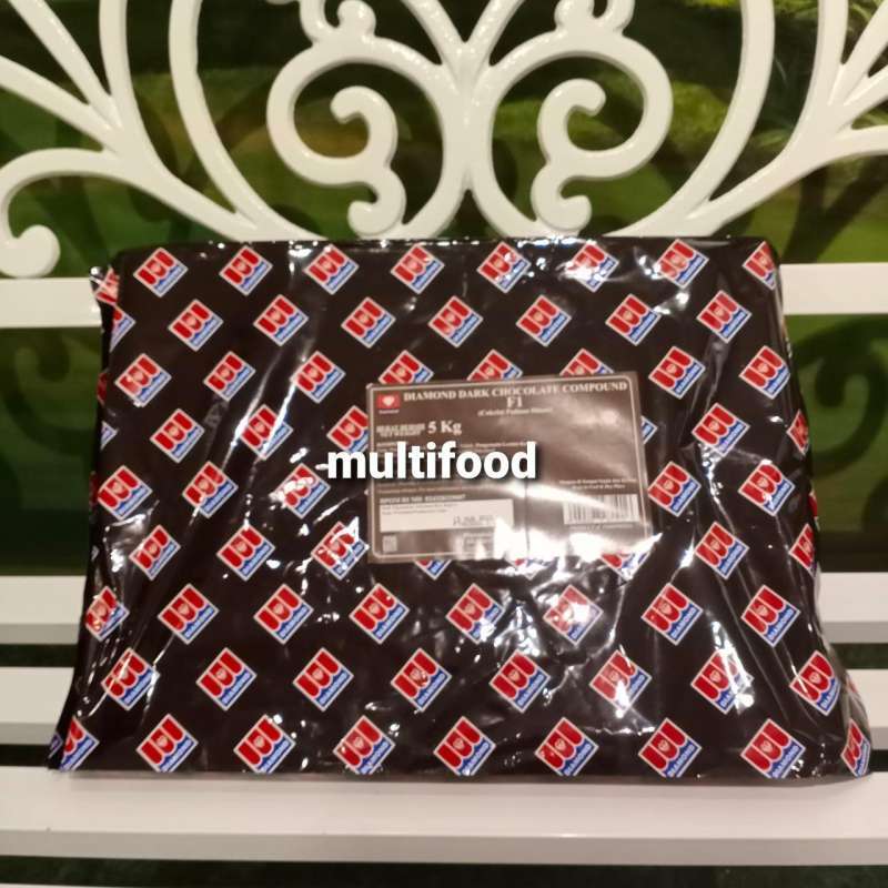 Jual coklat batangan / coklat premium dark chocolate compund batangan ...