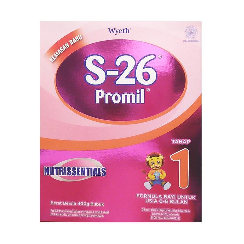 Jual S26 Promil Reguler Tahap 1 Box Susu Formula [400 gr] di Seller ...