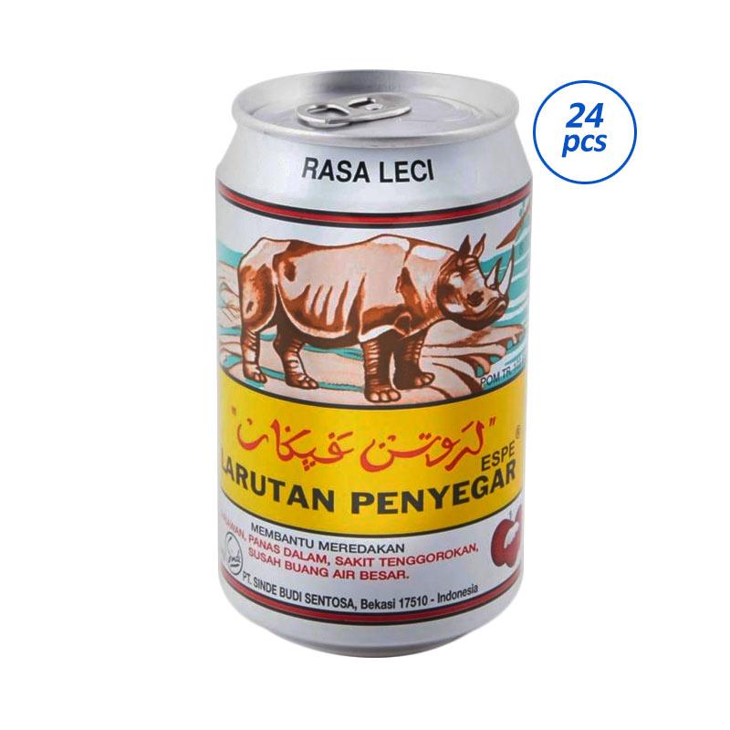 Jual Sinde Cap Badak Leci Larutan Penyegar Minuman Herbal [320 mL/24 ...