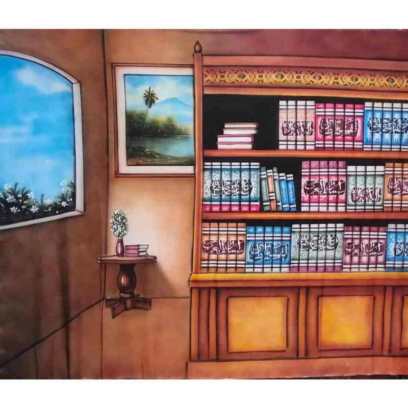 Jual Background Wisuda Rak Buku Original Murah - Harga Diskon Maret ...
