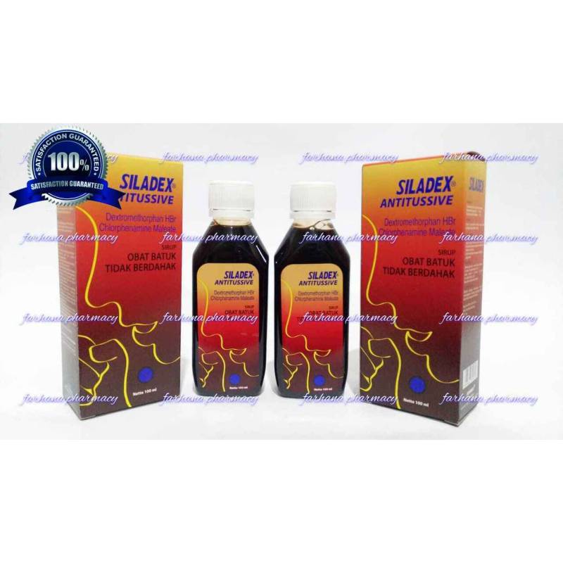 Jual Jual Promo Siladex Syrup 100 ml Merah - Antitussive - Batuk Kering ...