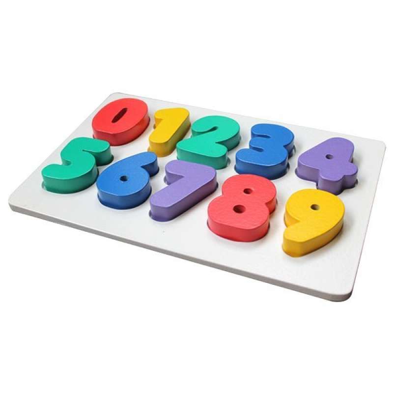 Jual Belajar Mengenal Angka Dengan Puzzle Chunky Angka di Seller Edugen ...