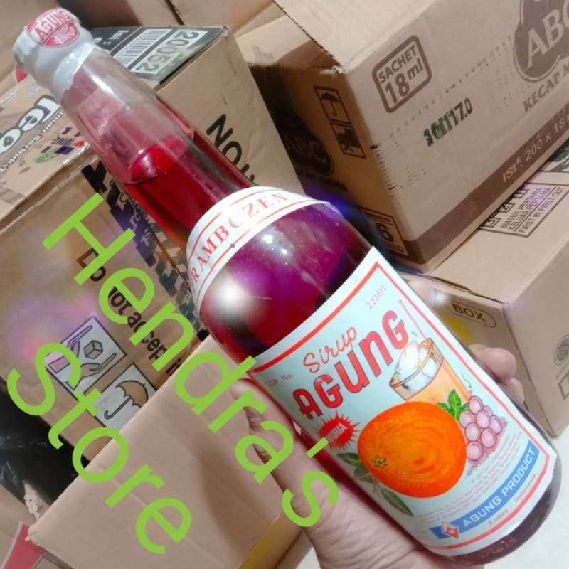 Promo Sirup Agung Kudus Rasa Frambozen Repack Diskon 1% Di Seller ...