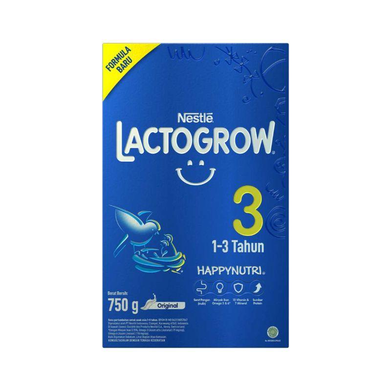 Jual Nestle LACTOGROW 3+ Original 750g di Seller K-Baby Official Store ...