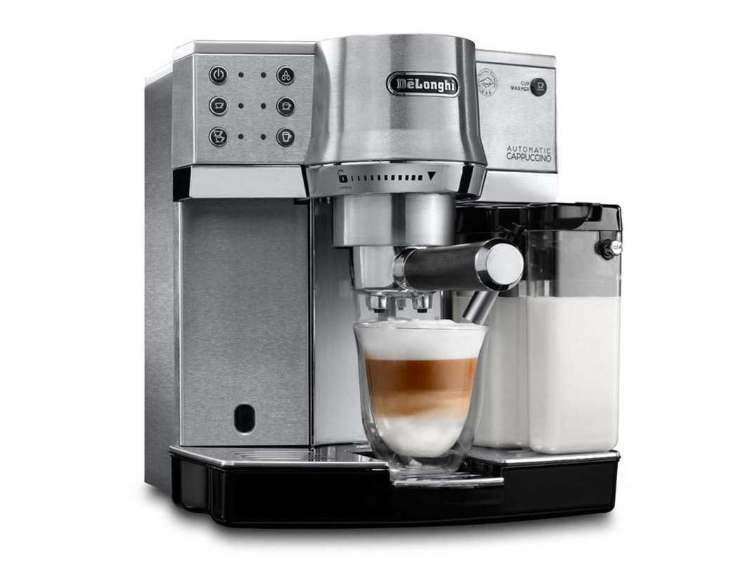 Jual Delonghi EC860.M Coffee Maker Mesin Pembuat Kopi Espresso Silver ...