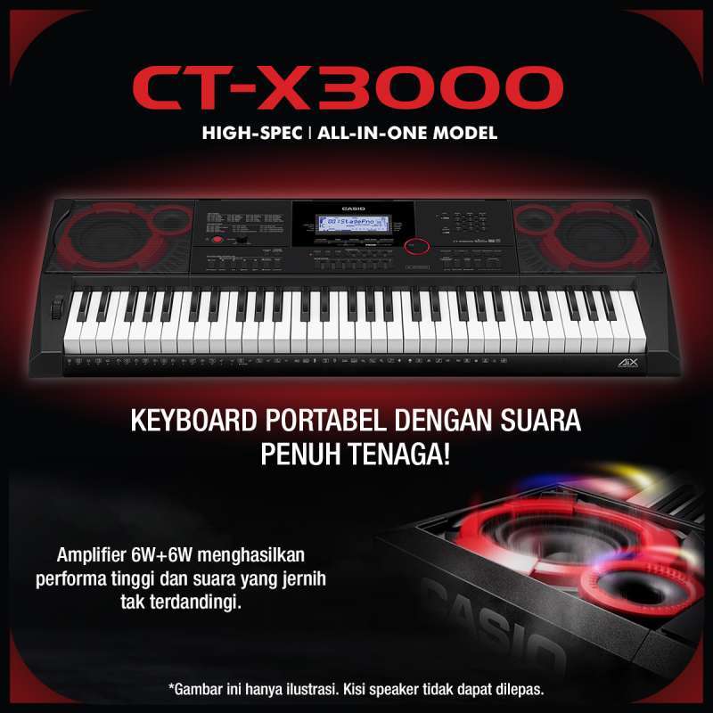Jual Casio Ctx 3000 Keyboard Original Murah - Harga Diskon April 2024 | Blibli.com