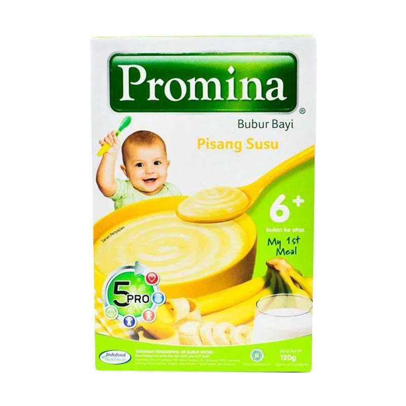 Jual Promina Bubur Bayi 6+ Pisang Susu [120 g] di Seller AGA Mart ...