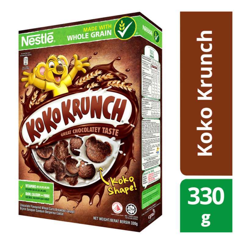 Jual Koko Krunch Cereal 330g Coco Crunch 330gr 330 G Gr Gram Choco ...