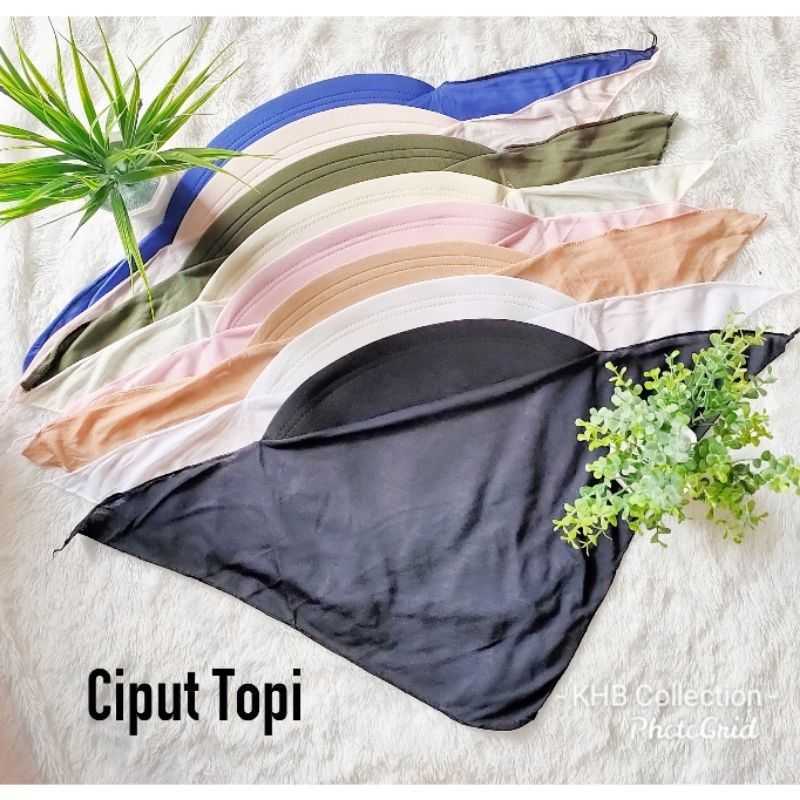 Jual Topi Hijab Jilbab Ciput Daleman Kerudung Segitiga Di Seller Kiara ...