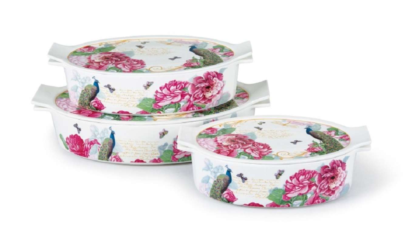 Jual 3 Kaserol Blue Peacock Di Seller Sumber Rizki Jaya - Mulyasari ...