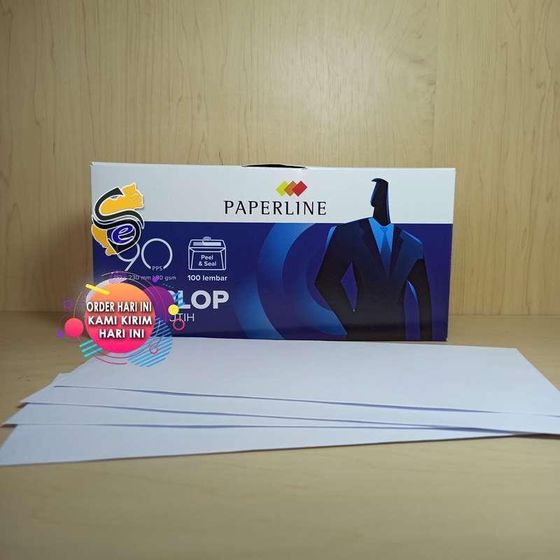 Jual Amplop Putih Ukuran Besar 90 PPS Dengan Seal Pengaman / Amplop ...