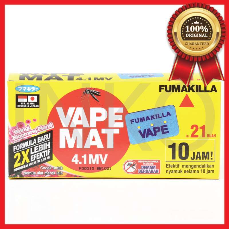 Jual VAPE ULTRA ANTI NYAMUK LISTRIK MAT 21PCS di Seller inko - Curug ...