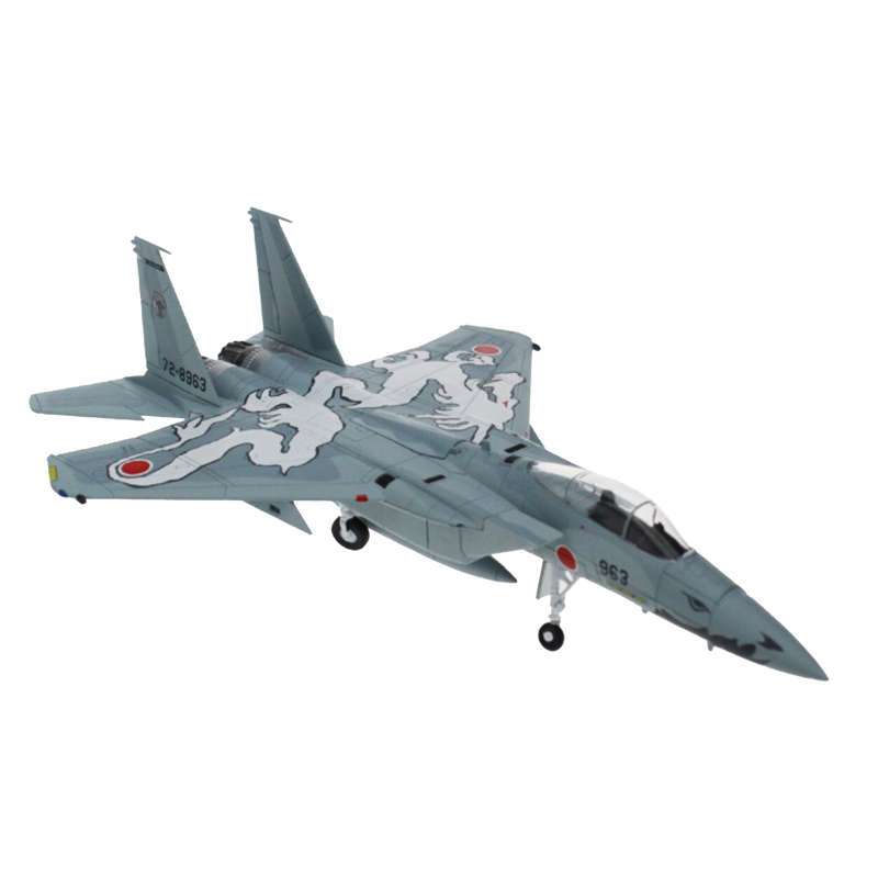 Promo Alloy 1/100 Scale 65F-15J Fighter Jet Military Model Aircraft ...