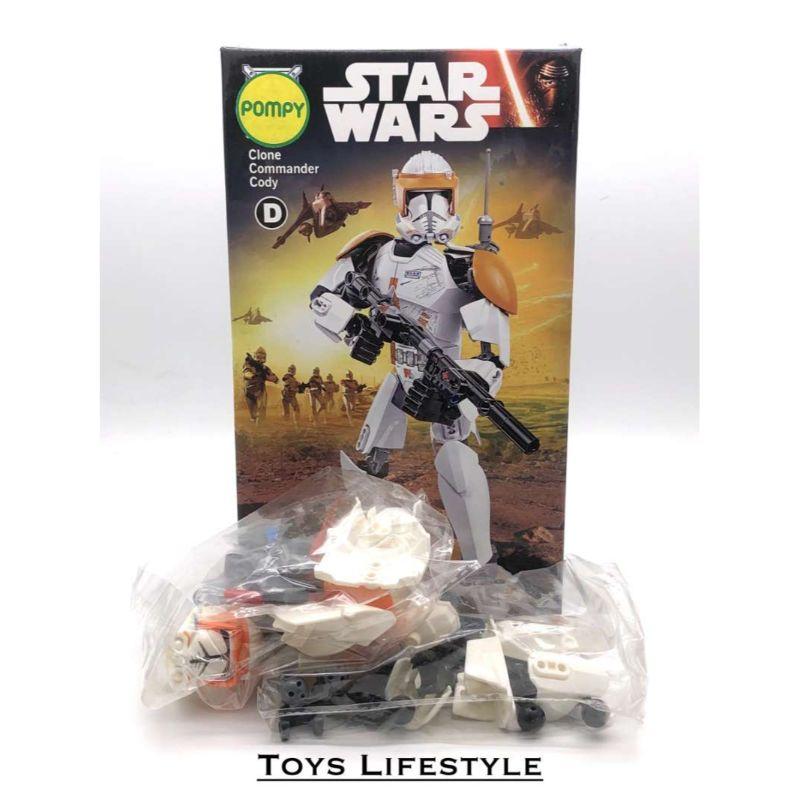 Jual Mainan Anak Buildable Figures Star Wars - Clone Commander Cody di ...