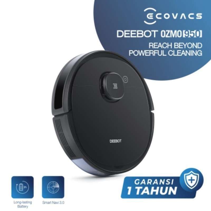 Spesifikasi Ecovacs Deebot Ozmo 950, Lengkap dan Jelas!