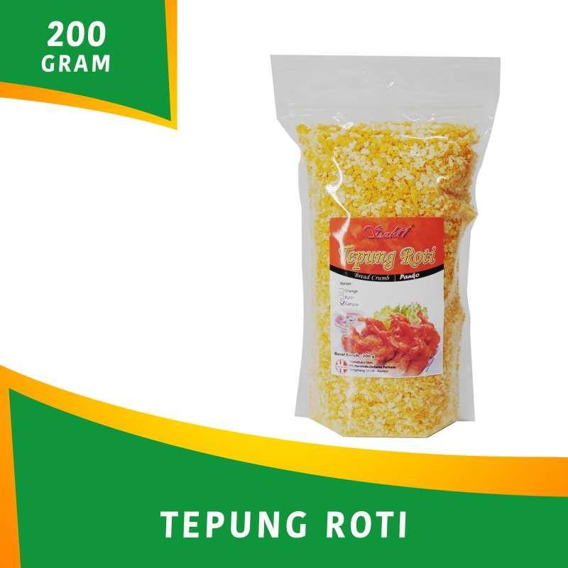 Jual TEPUNG PANIR / PANKO / BREAD CRUMB / TEPUNG ROTI SAKTI 200gr di ...