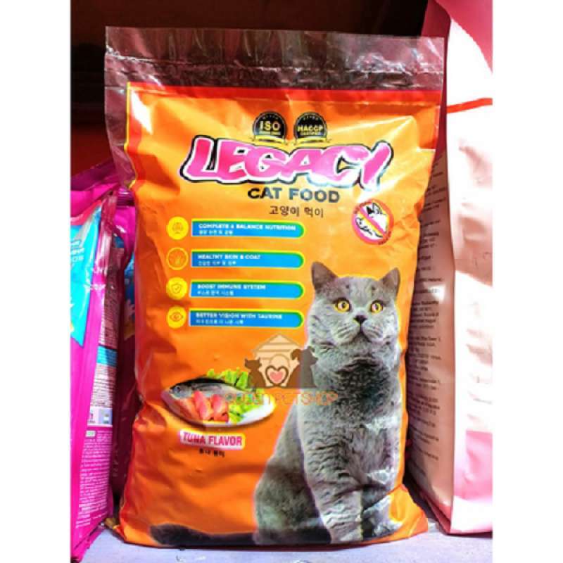 Jual LEGACY cat food 1kg - Makanan kucing LEGACY 1kg di Seller Queen ...