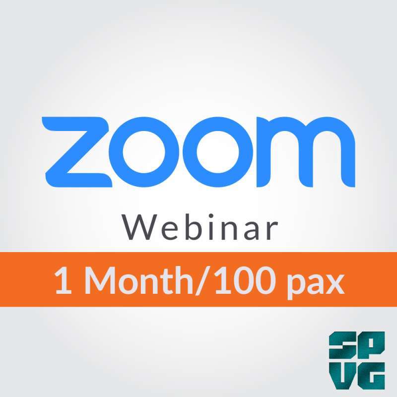Jual Zoom Webinar 100 Pax 1 Bulan Addon di Seller Surya Prana Virtual ...